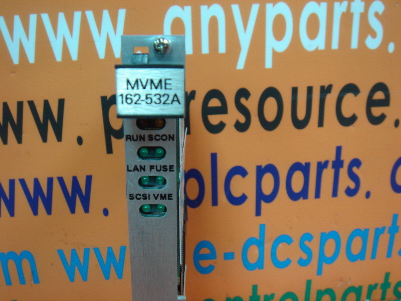 MOTOROLA MVME 162-532A VME BOARD - PLC DCS SERVO Control MOTOR POWER SUPPLY IPC ROBOT